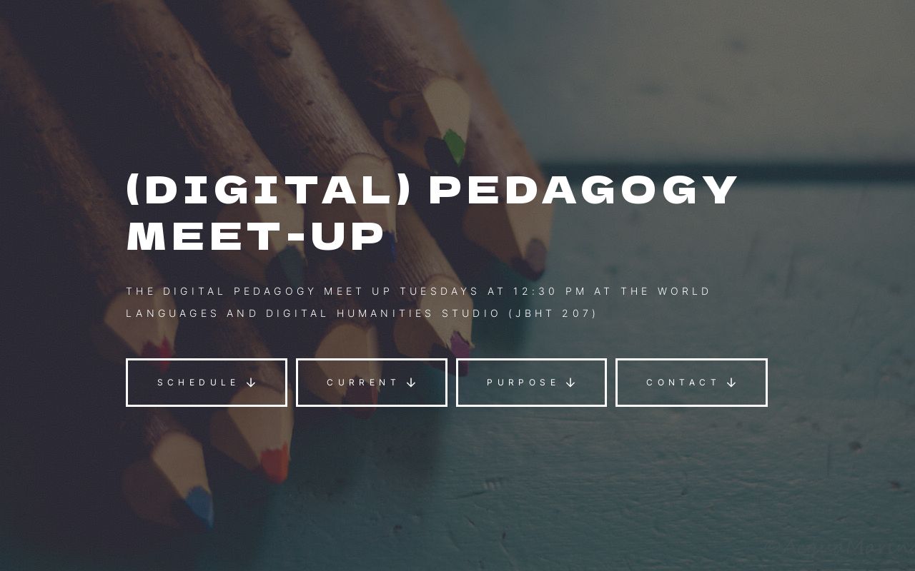 Digital Pedagogy Meet-Up